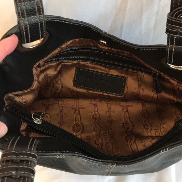 Tignanello | Bags | Tignanello Black Small Hobo Purse | Poshmark